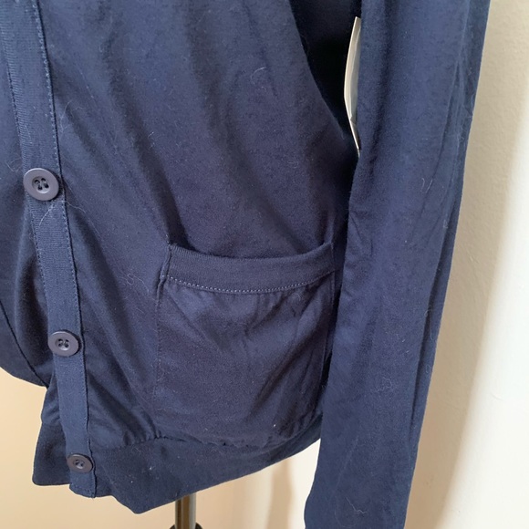 Bluenotes | Sweaters | Nwt Bluenotes Navy Blue Button Down Cardigan ...